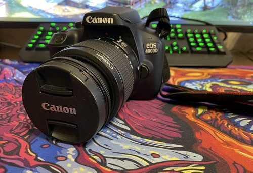 Зеркальный фотоаппарат Canon EOS 4000 D