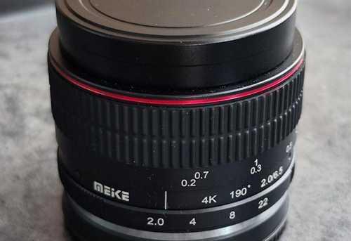 Объектив Meike 6.5mm f2.0 ef-m canon