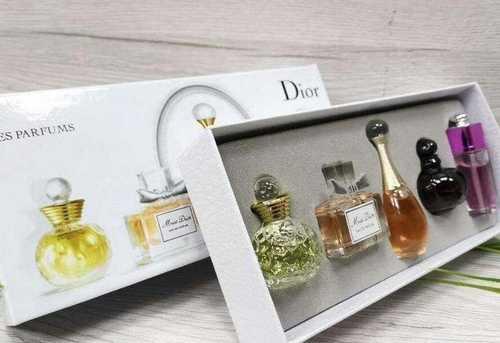 Набор парфюм Diоr 5в1 Les Parfums