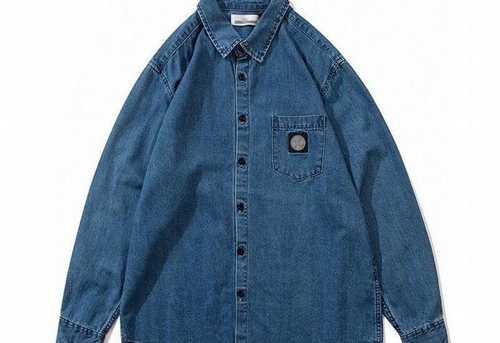 Джинсовая рубашка Stone Island