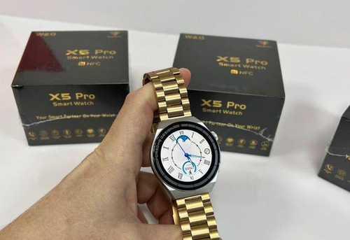 Умные часы samsung gear (x5 pro) золото
