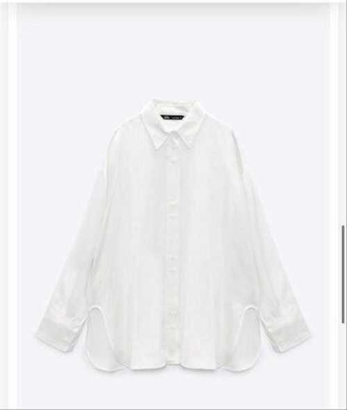Блузка сатиновая Zara новая оригинал XL