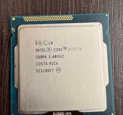 Процессор intel core i7 3770