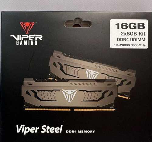 DDR4 Patriot Viper 4 Steel 16gb 3200MHz Магазин