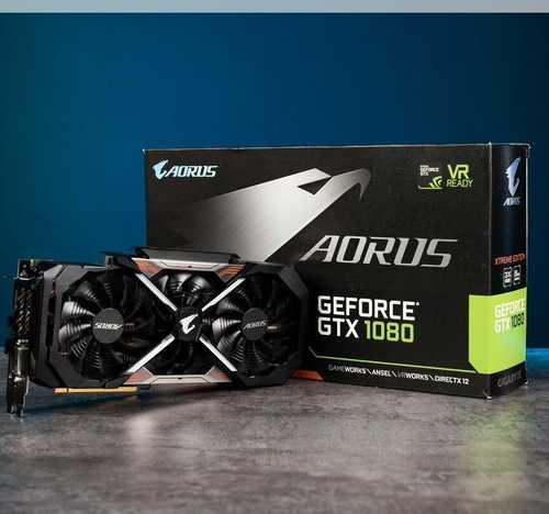 Игровая видеокарта GTX 1080 8GB Aorus