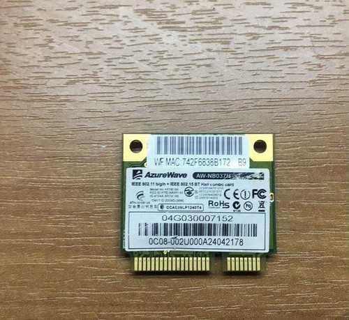 Модуль Wi-Fi AzureWave AW-NB037H Mini PCI-E Half