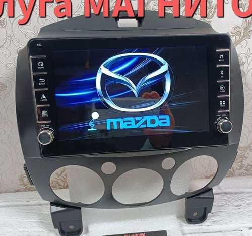 Магнитола Mazda 2 DE android новая