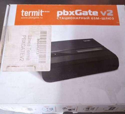 Телефонный GSM Шлюз termit pbxGate v2 в упаковке