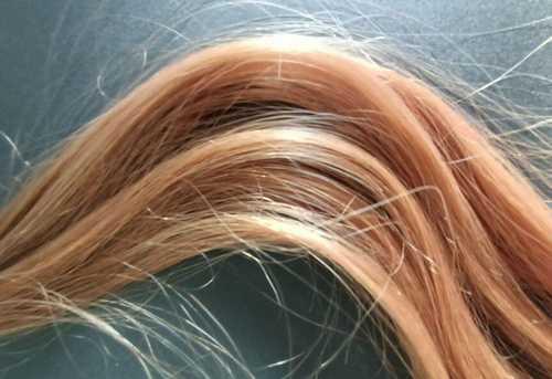Волосы для наращивания блонд бу