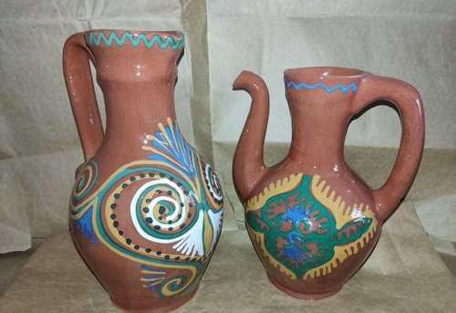 Кувшин, ваза, сосуды глина керамика СССР