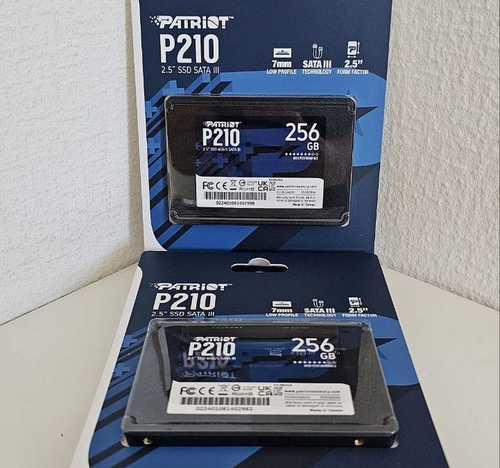 SSD накопитель Patriot P210 256gb/512gb, Новый