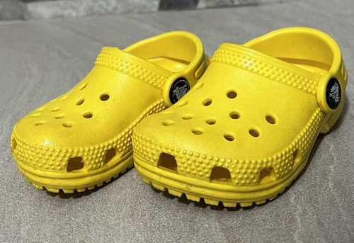 Детские сабо Crocs, р. C5