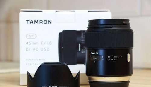 Tamron SP 45mm F/1.8 Di VC USD for Canon