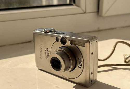 Компактный фотоаппарат Canon digital ixus 55