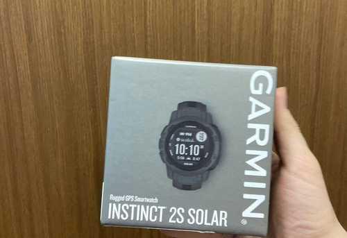 Смарт часы garmin instinct 2s solar новые