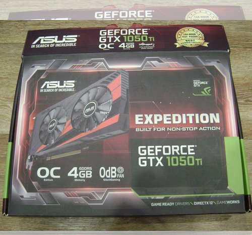 Видеокарта asus gtx 1050 ti 4gb