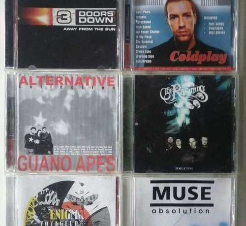 CD. Rasmus, Muse, Enigma, 3 Doors down, Guano apes