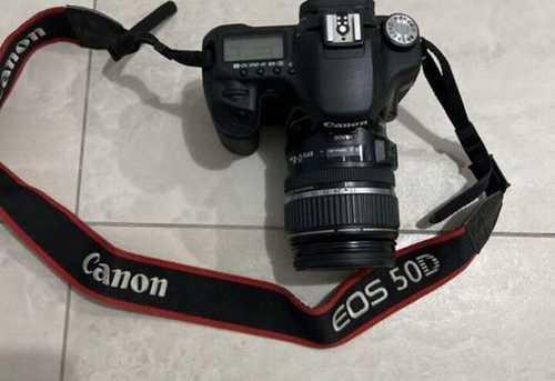 Зеркальный фотоаппарат canon 50D