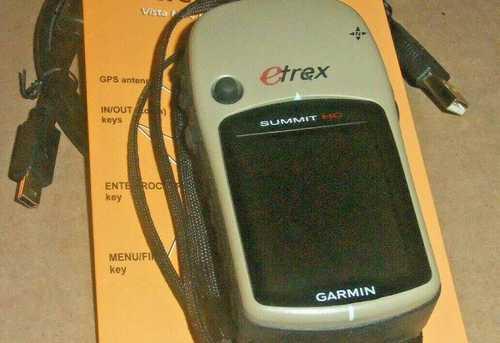 Навигатор GPS походный garmin etrex summit hc