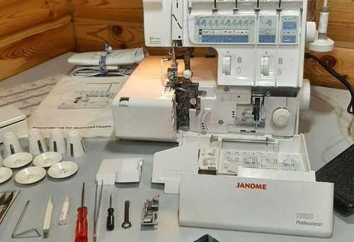 Коверлок janome 1200d