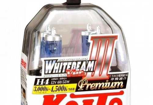 Лампа галогенная Koito Whitebeam III H4 12V 60/55W