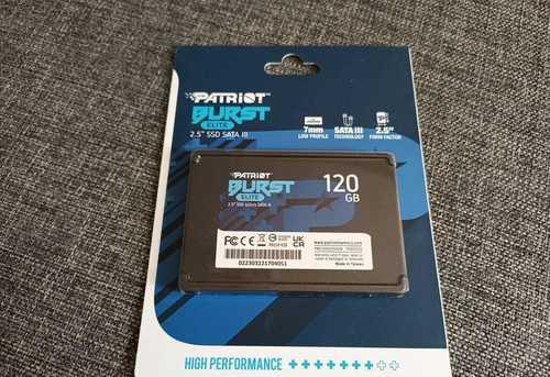 SSD Patriot Burst Elite 120gb 2.5" (новый)