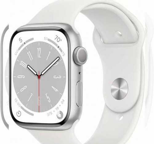 Часы Apple Watch Series 8 45mm Silver Aluminum Cas