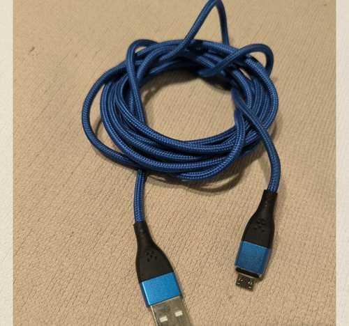 Зарядный кабель Micro USB 2м магнит