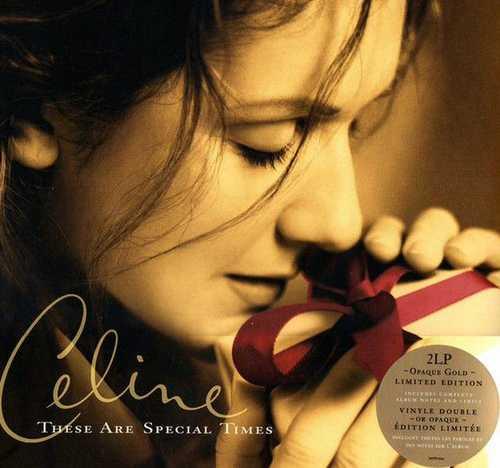 Celine dion These Are Special Times (Opaque Gold) (2Винил)