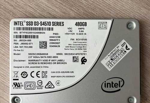 SSD intel 480GB SATA