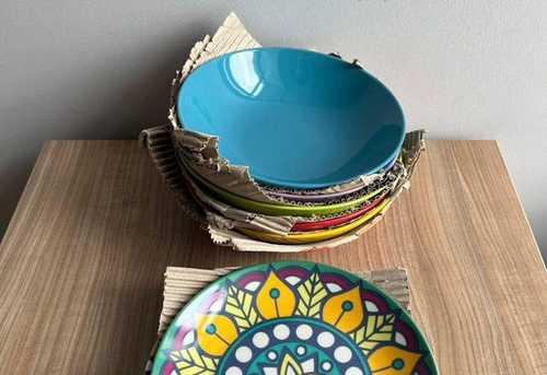 Набор столовой посуды из 10 предметов mandala etno