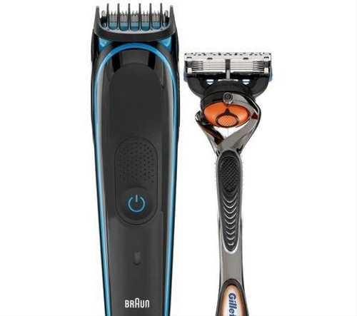 Триммер Braun MGK3245 + Бритва Gillette + 1 кас че