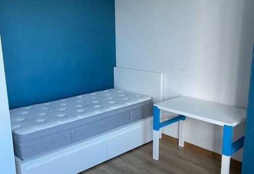 Кровать IKEA malm 90х200