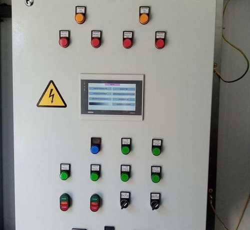 Шкаф управления итп отопление (2 насоса) и гвс (2)