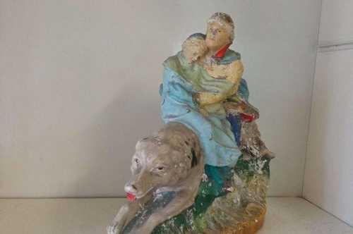 Статуэтка скульптура Иван царевич серый волк