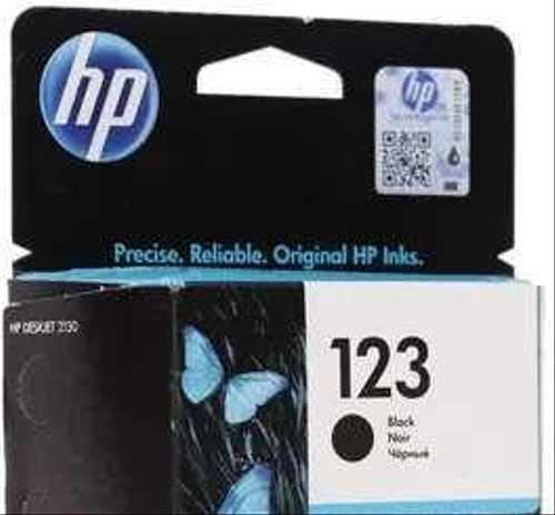Картриджи HP 123 (f6v17ae) черный