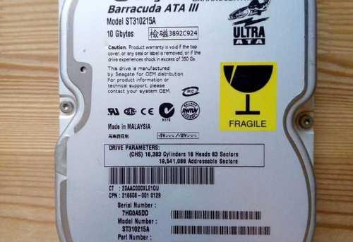 Жесткий диск seagate barracuda ata 3