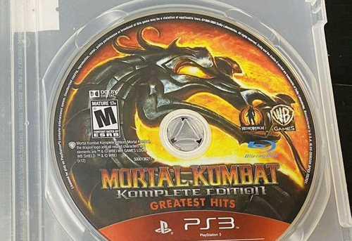 Игра Mortal Kombat: Komplete Edition (Диск PS3)