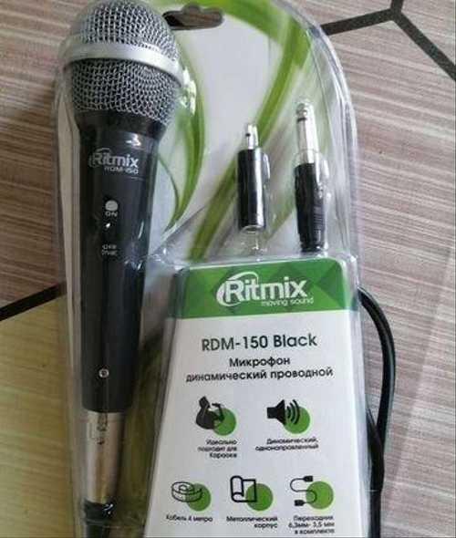 Микрофон для караоке Ritmix