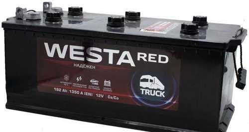 Аккумулятор westa RED 192 Ач 1350 А прямая полярно