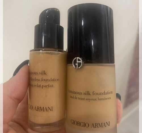 Тональный крем armani luminous silk