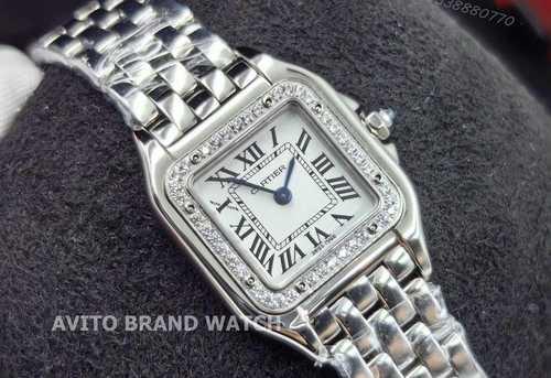 Часы Cartier panthere новые женские 22 мм с камням