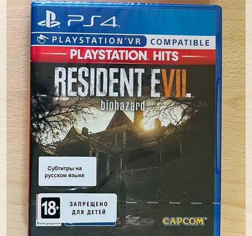 Resident Evil 7 Хиты PlayStation ps4, Cusa 03842