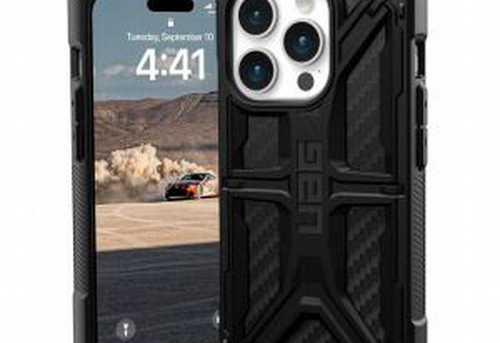 Чехол UAG Monarch для iPhone 15 Pro Max, Carbon Fi