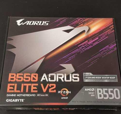 Материнская плата B550 Aorus Elite V2