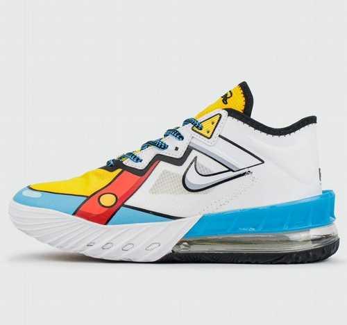 Nike Lebron 18 Low White Blue