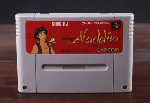 SFC snes Aladdin ntsc-J Лицензия