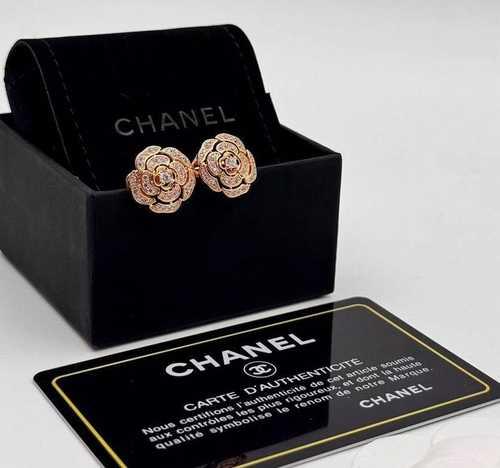 Серьги женские Chanel