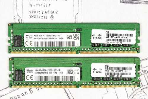 Оперативная память rdimm DDR4 16Gb Hynix ECC