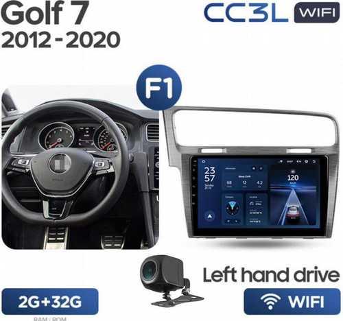 Магнитола Teyes CC3L wifi 2/32 Volkswagen Golf 7